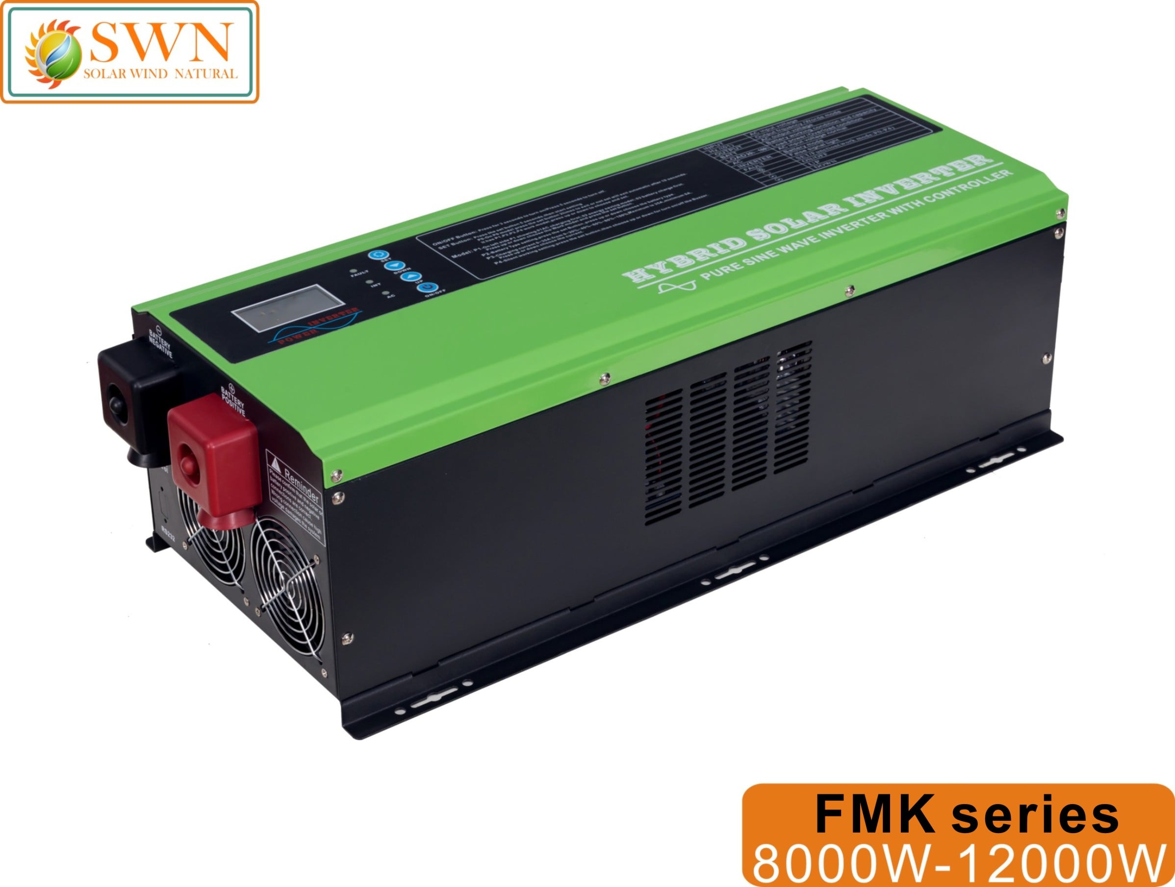 8KW 10KW 12KW 48VDC 96VDC to 110VAC 220VAC hybrid solar inverter